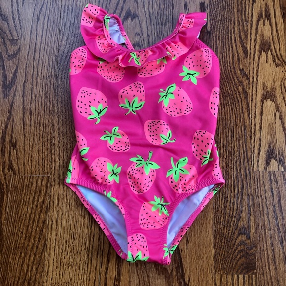 Zara | Swim | New Zara Strawberry Swimsuit | Poshmark